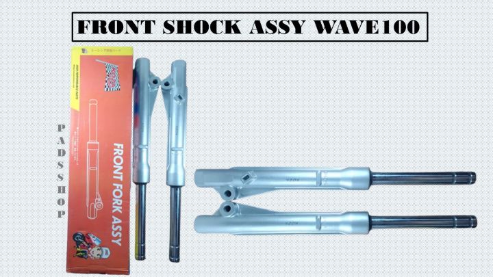 FRONT SHOCK ASSY STOCK WAVE100 DRUM BRAKE | Lazada PH