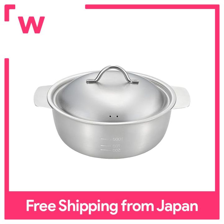 YOSHIKAWA YOSHIKAISANA tabletop pan 18cm 1.7L with scale, both for ...