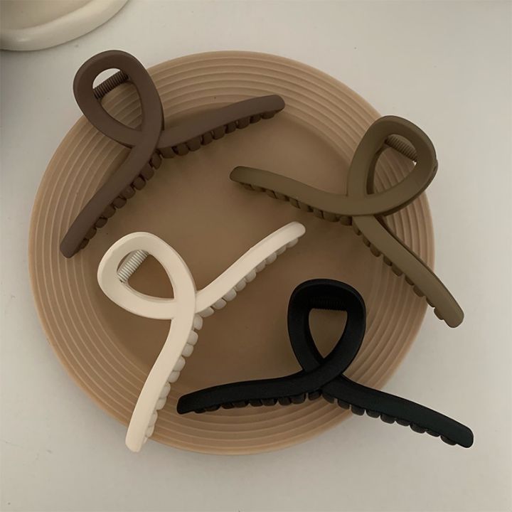 13cm Korean Super Large Women's Hair Clamp Simple Hair Claw | Lazada PH