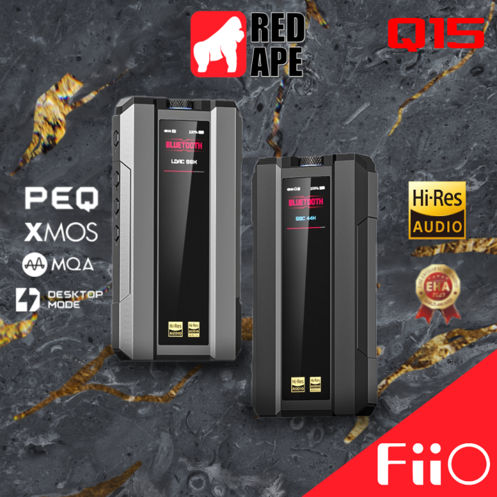 FiiO Q15 Portable Desktop-Grade Machine! DAC and Headphone Amplifier FIIO Q15 | Lazada