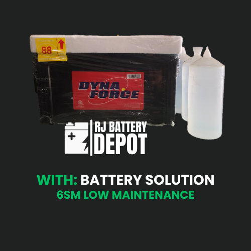 6SM Dyna Force Low Maintenance (WITH OR WITHOUT BATTERY SOLUTION) | Lazada PH