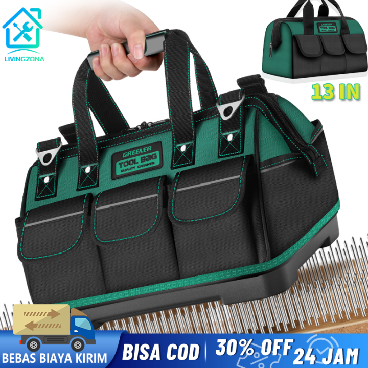 Tool Bag / Tas Perkakas 13 inchi Bahan Oxford TOOLBAG TOOL BAG TAS ...