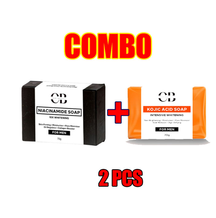 [CB] -COMBO- Niacinamide Soap and Kojic Acid Soap Whitening (1 each ...