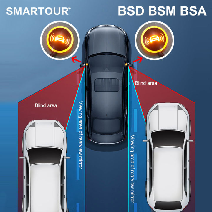 Universal Blind Spot Detective System 24Ghz Millimeter Wave BSD BSM ...