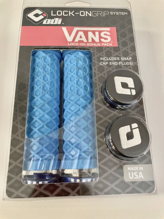 ODI Bicycle Grips Lock-on Vans Blue (Blue Checkered/on) | Lazada PH