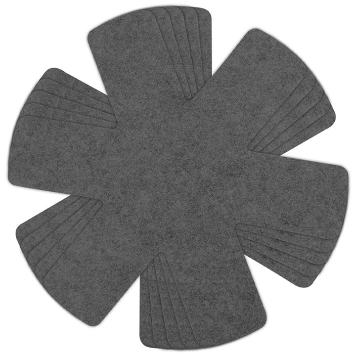 Pan Protector,Set Of 5Pan Protection Felt 38Cm Pot Protection Pot ...