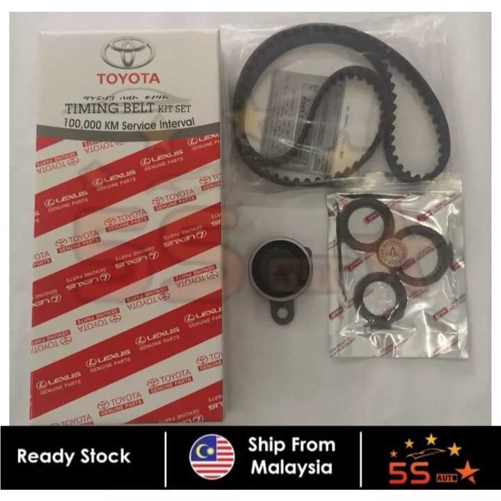 Timing Belt Kit Set for Toyota Levin 16V 1.6 4AGE (100,000KM) '113RU19 ...