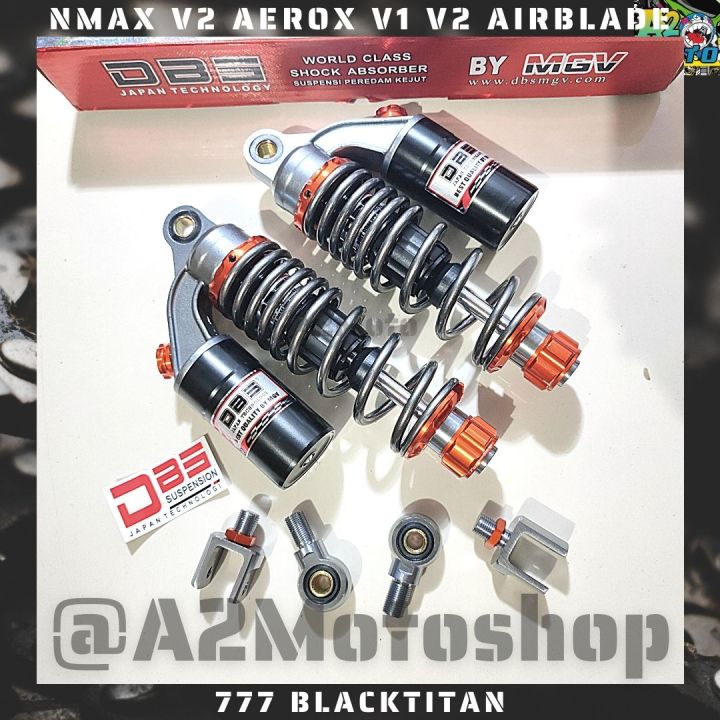NMAX V2 2020 2021 Aerox V2 V1 Shock Absorber Adjustable 280mm DBS Japan ...