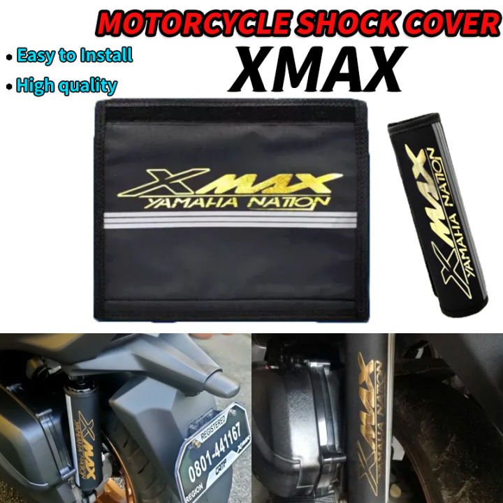 Pinph Motorcycle XMAX Shock Cover 1Pcs For XMAX Version 2 Washable ...