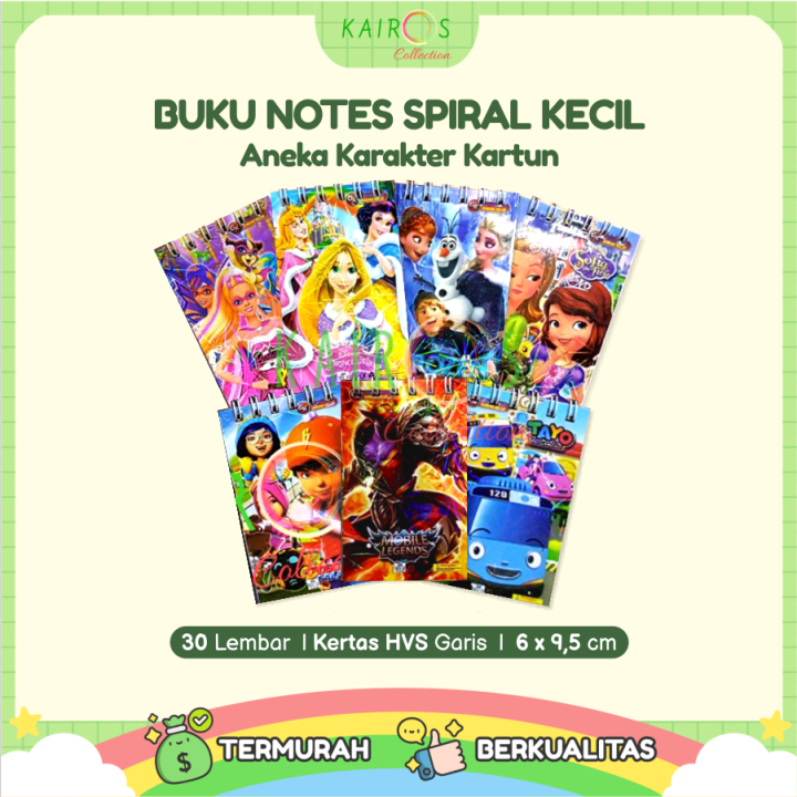 paket notes spiral kecil | Lazada Indonesia