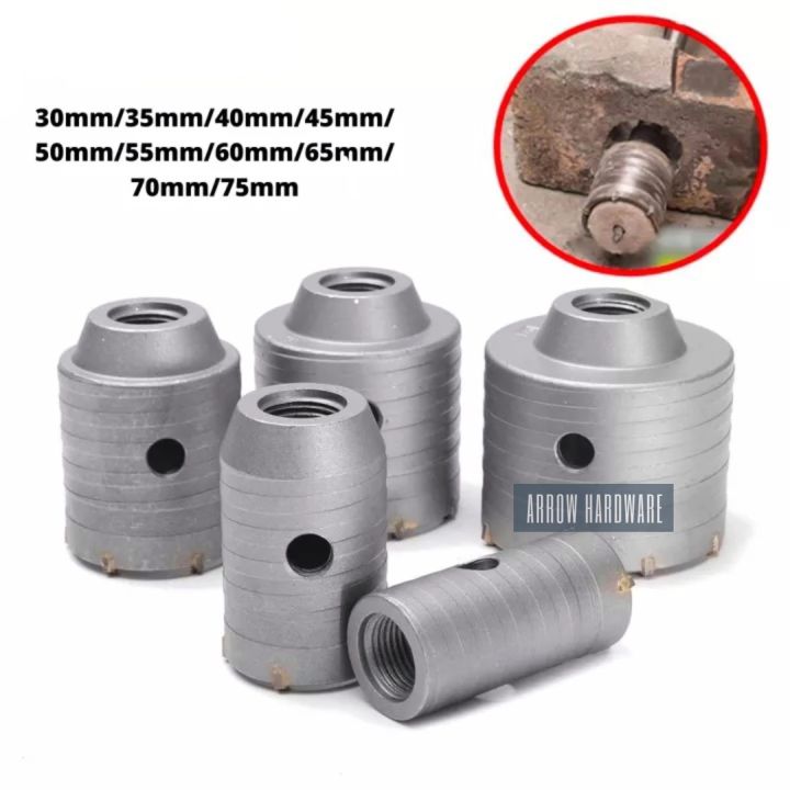 Concrete wall Hole Saw Tooth Hole Cutter Metal Brick For Walls | Lazada PH
