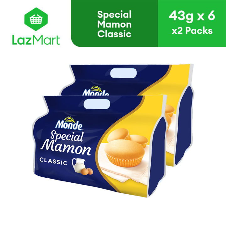 Monde Special Mamon Classic 43g x 6 - Pack of 2 [Expiry on March 23 ...