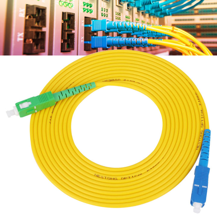 Fiber Patch Cord Durable Fiber Jumper Optical Fiber Data Transmission ...
