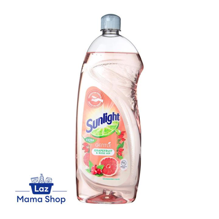 Sunlight Gentle (Grapefruit and Rose Hip) Dishwashing Liquid Dish ...
