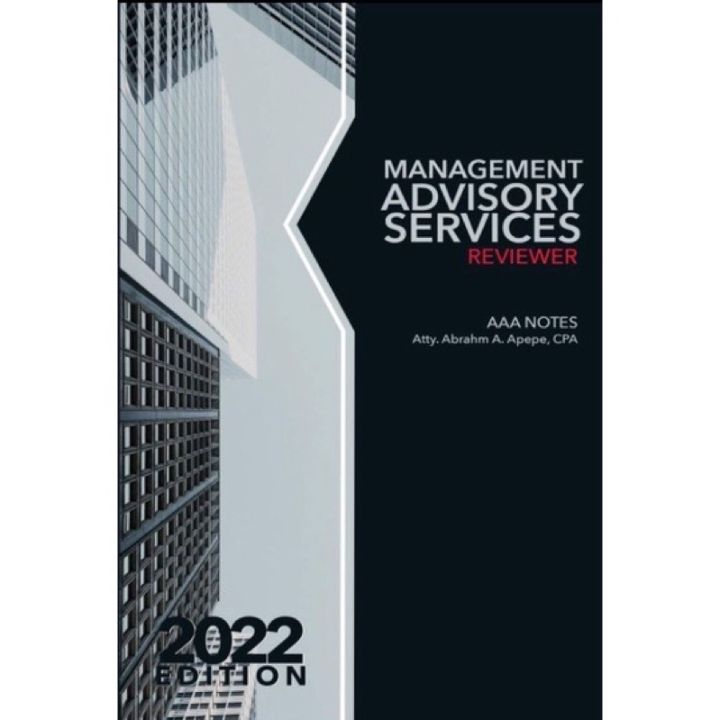BOOKS AUTHENTIC Management Advisory Services Reviewer by Abrahm Apepe ...