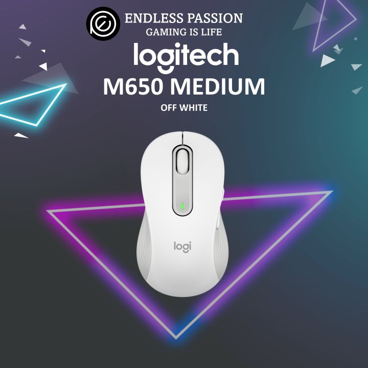 Logitech Signature M650 Wireless Mouse - For Small to Medium Sized ...