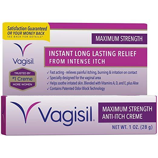 Vagisil Maximum Strength Anti Itch Vagin Al Creme 28g Packaging May