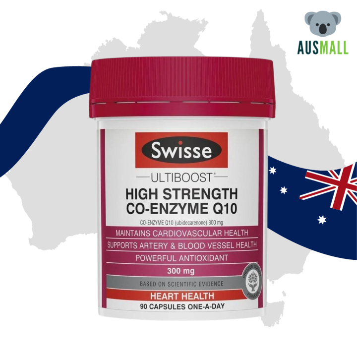 SWISSE Australia High Strength Co-Enzyme Q10 CoQ10 150mg / 300mg | Lazada