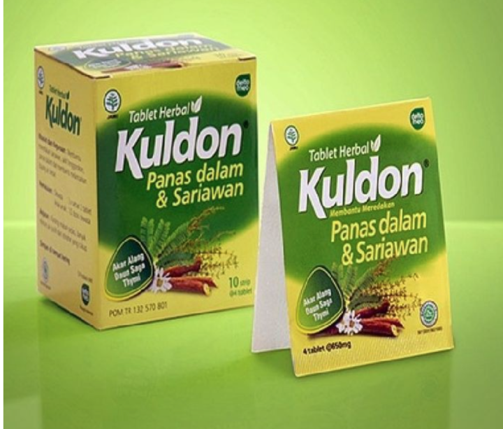Kuldon Tablet Isi 10 Strip Box | Lazada Indonesia