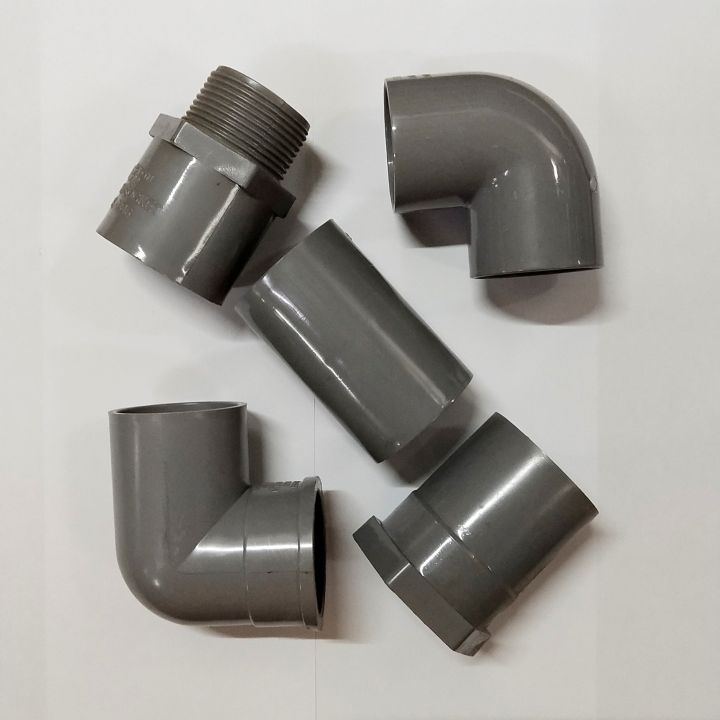 1 1/4" or 32mm PVC Fitting - PVC Socket, Elbow, PT Socket, Valve Socket ...