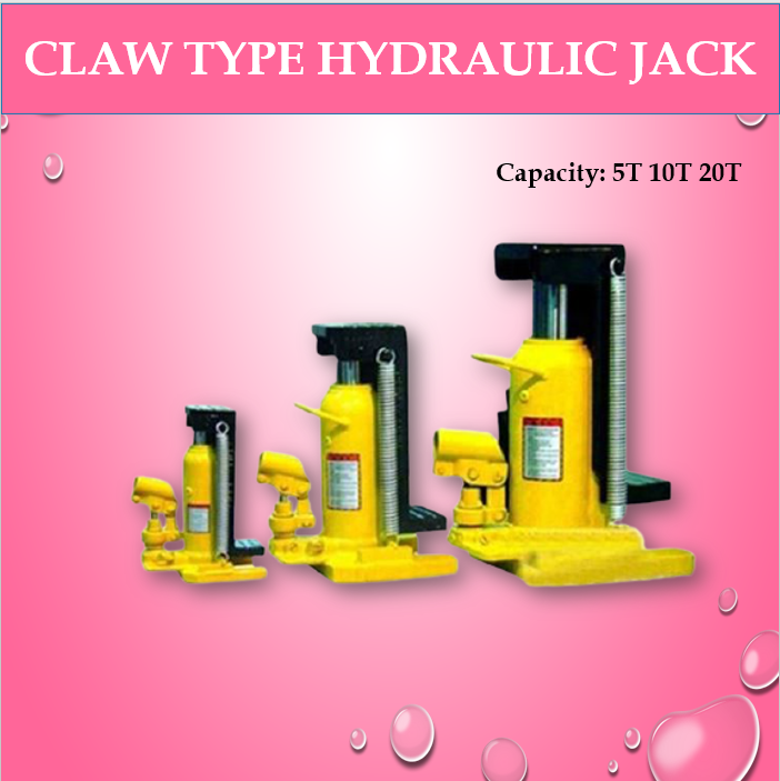 5Ton 10T 20T Vertical - Screw Jack - Claw Type Industrial Toe Jack ...