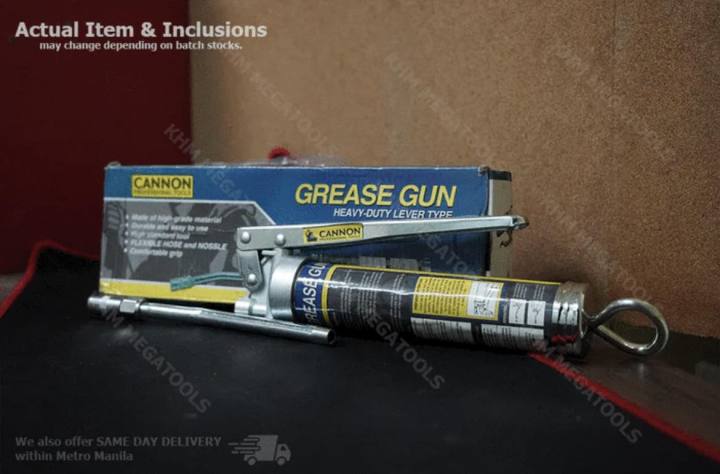Grease Gun 80cc-400cc (CANNON BRAND) Heavy Duty | Lazada PH