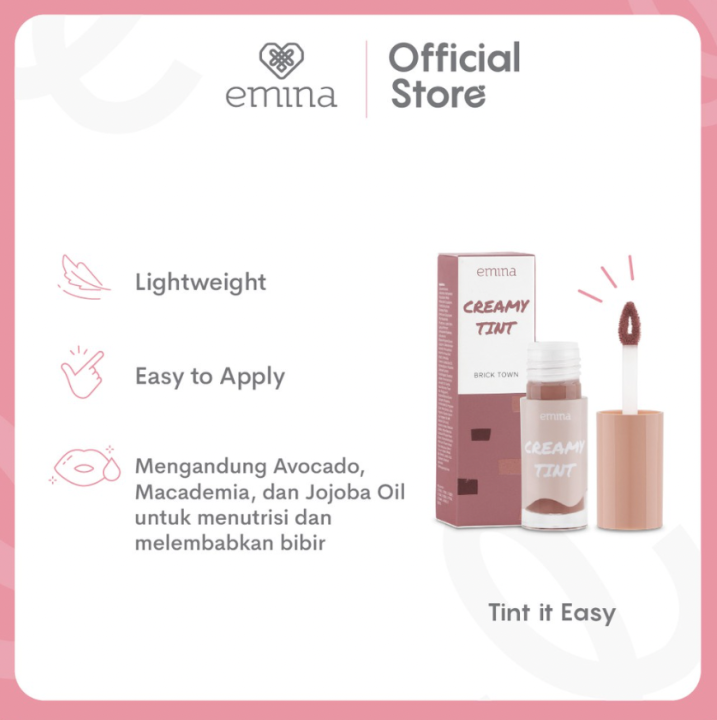 EMINA LIP CREAMY TINT | Lazada Indonesia