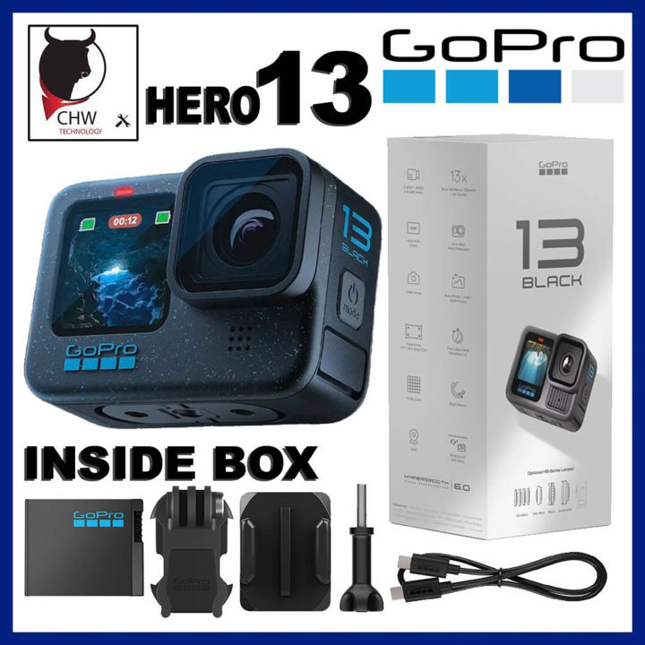 GOPRO ORIGINAL MALAYSIA COMBO SET HERO13 HERO 13 | Lazada