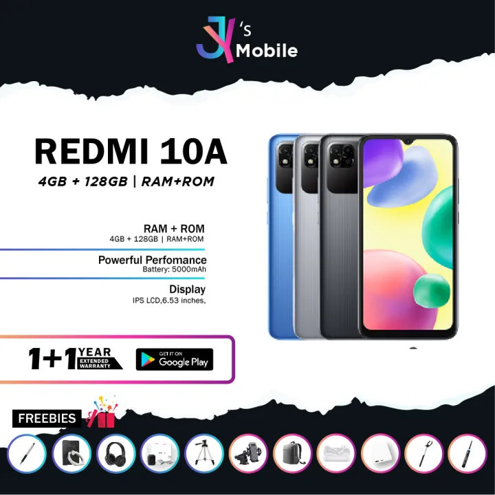 REDMI 10A [4GB RAM 128GB ROM] - Original XIAOMI Malaysia | Lazada