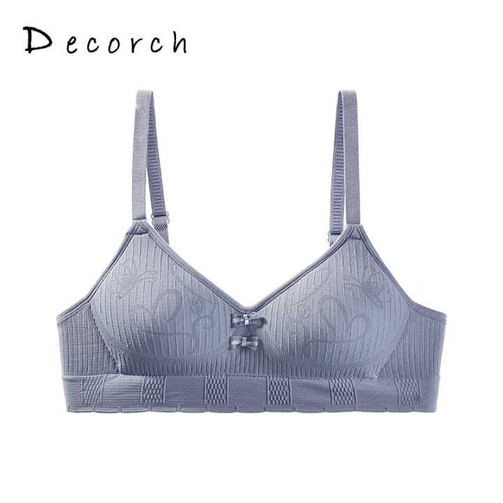 Women's Wireless Bras Push Up Seamless Soft Support Anti-sagging ...