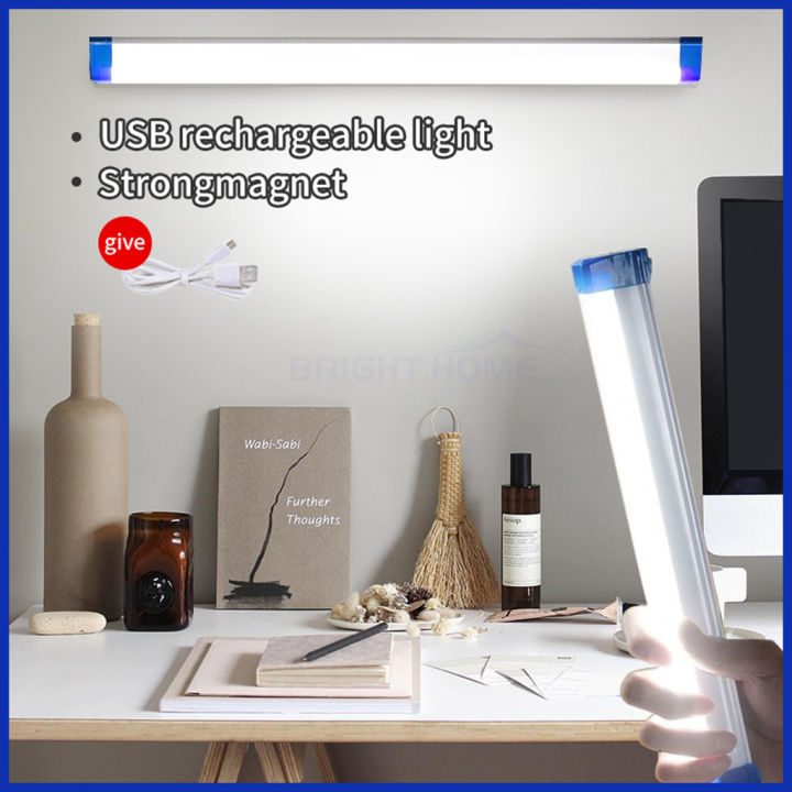 A&A A A【Buy 1 Take 1】 5 Modes rechargeable light LED Energy Saving USB emergency light 30W 60W ...