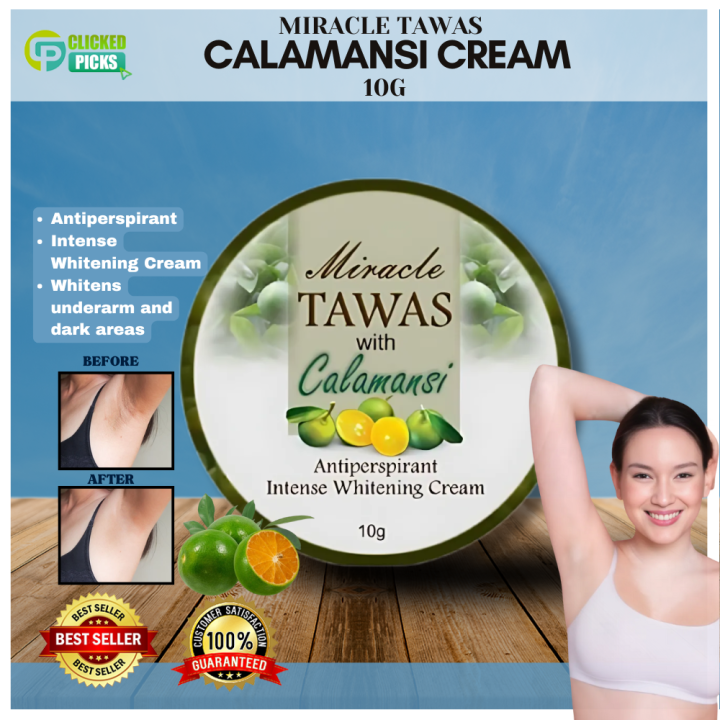 AUTHENTIC Miracle Tawas Calamansi Cream Intense whitening ...