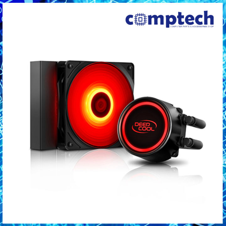 Deepcool Gammaxx L120T RED / Gammaxx L240T RED - with Anti-Leak Tech ...