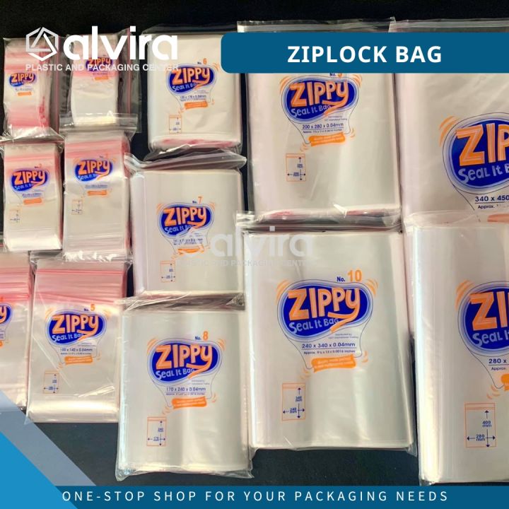 100pcs Zippy Seal it Ziplock Bag Resealable | Lazada PH