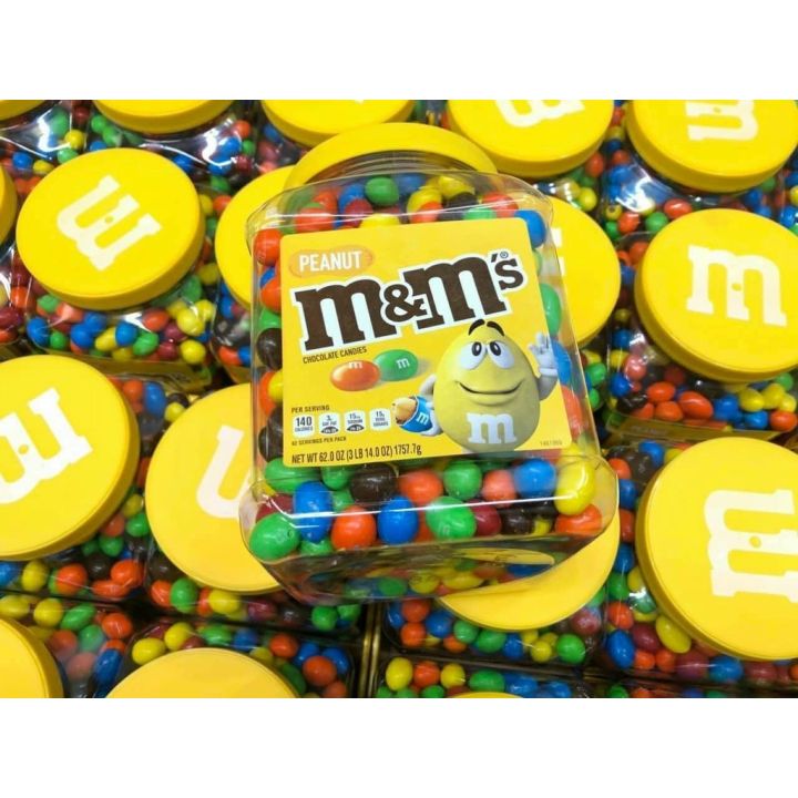 Kẹo Socola m&m's 2 loại không nhân & có nhân đậu phộng hàng Mỹ | Lazada.vn