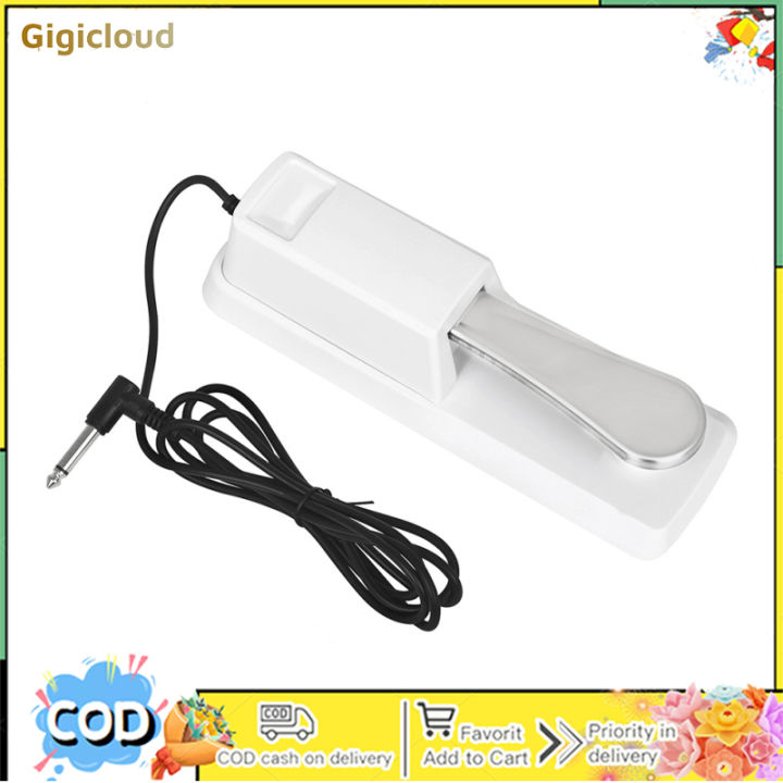 Compact Piano Pedal With 1/4 Inch Jack For MIDI Keyboard Electronic ...
