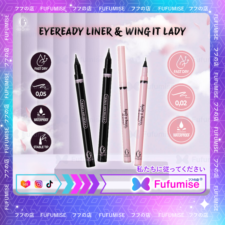 MADAME GIE Eyeready Liner & Eye Wing It Lady Liner 1g | eyeliner ...