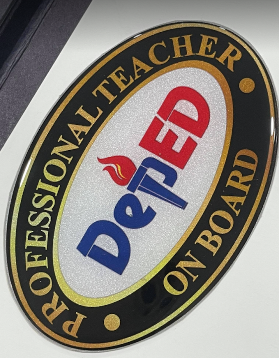 IdYourCar! 3d LPT/ Teacher DepEd - Reflective Rear Window / Car Body ...