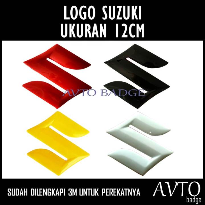 Emblem Logo Mobil Suzuki Ukuran S 12 cm | Lazada Indonesia