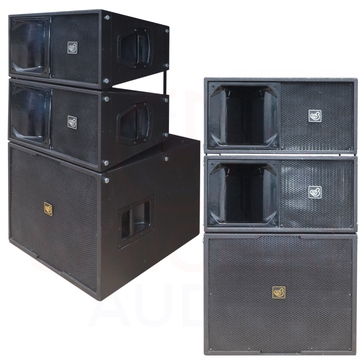 ตู้เปล่าลำโพง LINE ARRAY SUB BOB รุ่น B-1 & B-SUB (ราคา/1ชุด) | Lazada ...