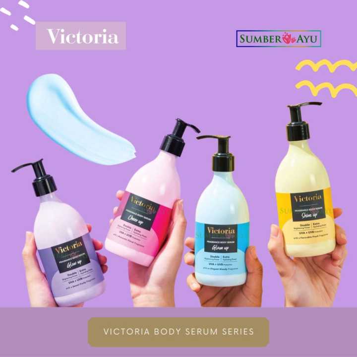 Victoria Fragrance Body Serum 300ml - Body Lotion Victoria - Membantu ...