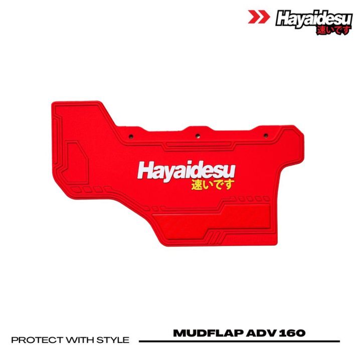 Hayaidesu Honda ADV 160 Mudflap Retaining Mud Accessories | Lazada PH