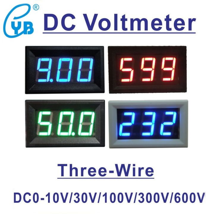 Dc 0 300v Digital Voltage Voltmeter Voltage Meter Voltmeter Panel Meter ...