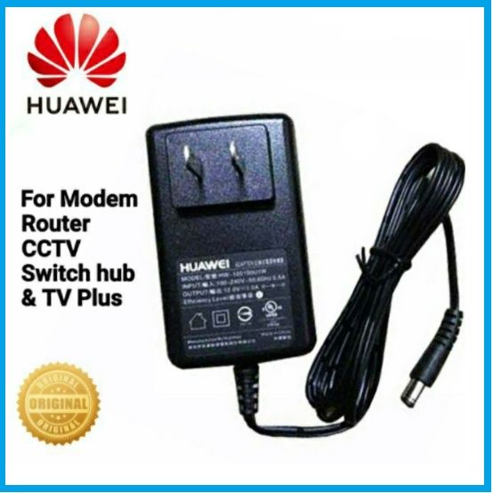 Huawei AC-DC Adaptor 12 volts 2.0 ampDC Original for Pisowifi True ...