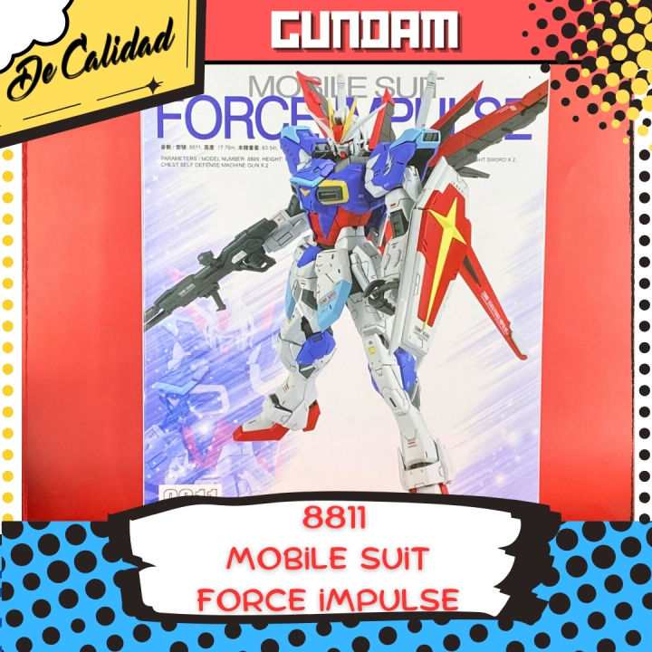 MG 8811 Mobile Suit Force Impulse Scale 1/100 Model Fighter Kit | Lazada PH