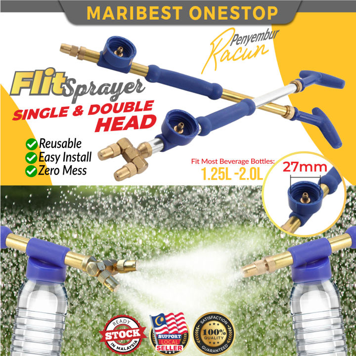 Single Double Head Adjustable Multifunctional Water Pesticide Flit ...