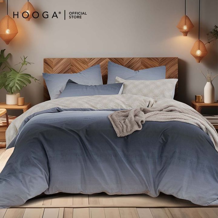 [4 NEW DESIGNS] Hooga CARA 800TC Cotton Sateen Bedsheet Set | Quilt ...