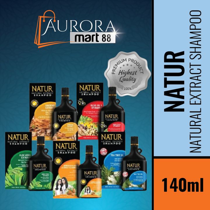 NATUR Shampoo All Varian -140ML | Lazada