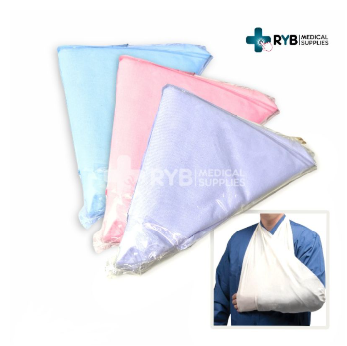 Triangular Bandage BIG White & Colored ( 42x42x60 +/- size ) | Lazada PH