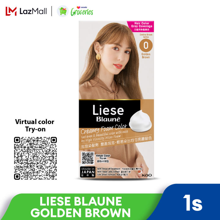 LIESE BLAUNE C.FOAM COLOR GOLDEN BR 1 | Lazada